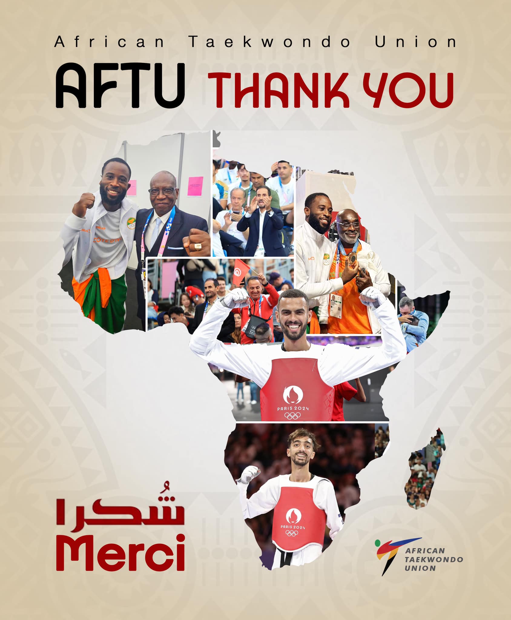 All our sincere congratulations! | African Taekwondo Union (AFTU)