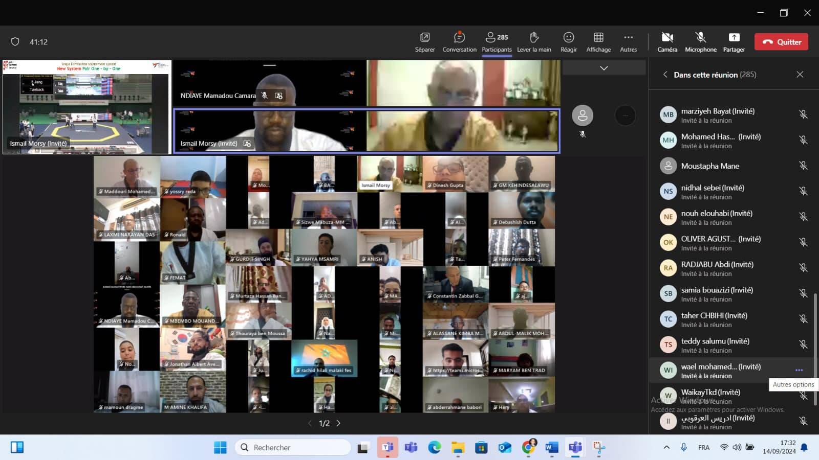 Congratulations to the AFTU Technical Commission for the successful ...