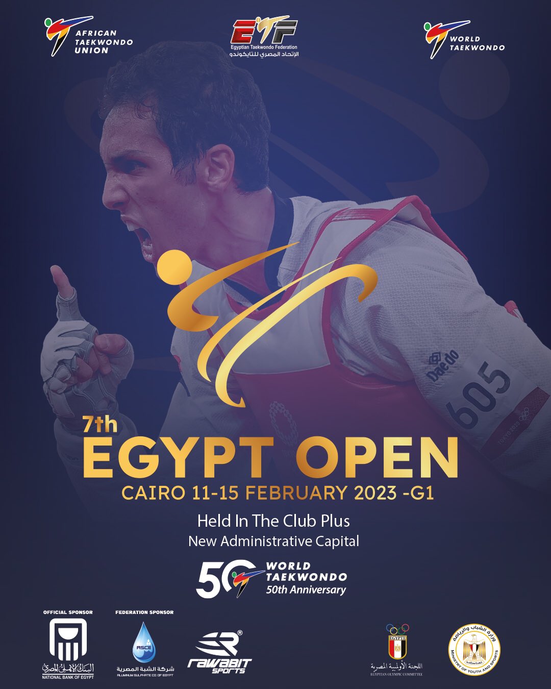 7th Egypt Open | African Taekwondo Union (AFTU)